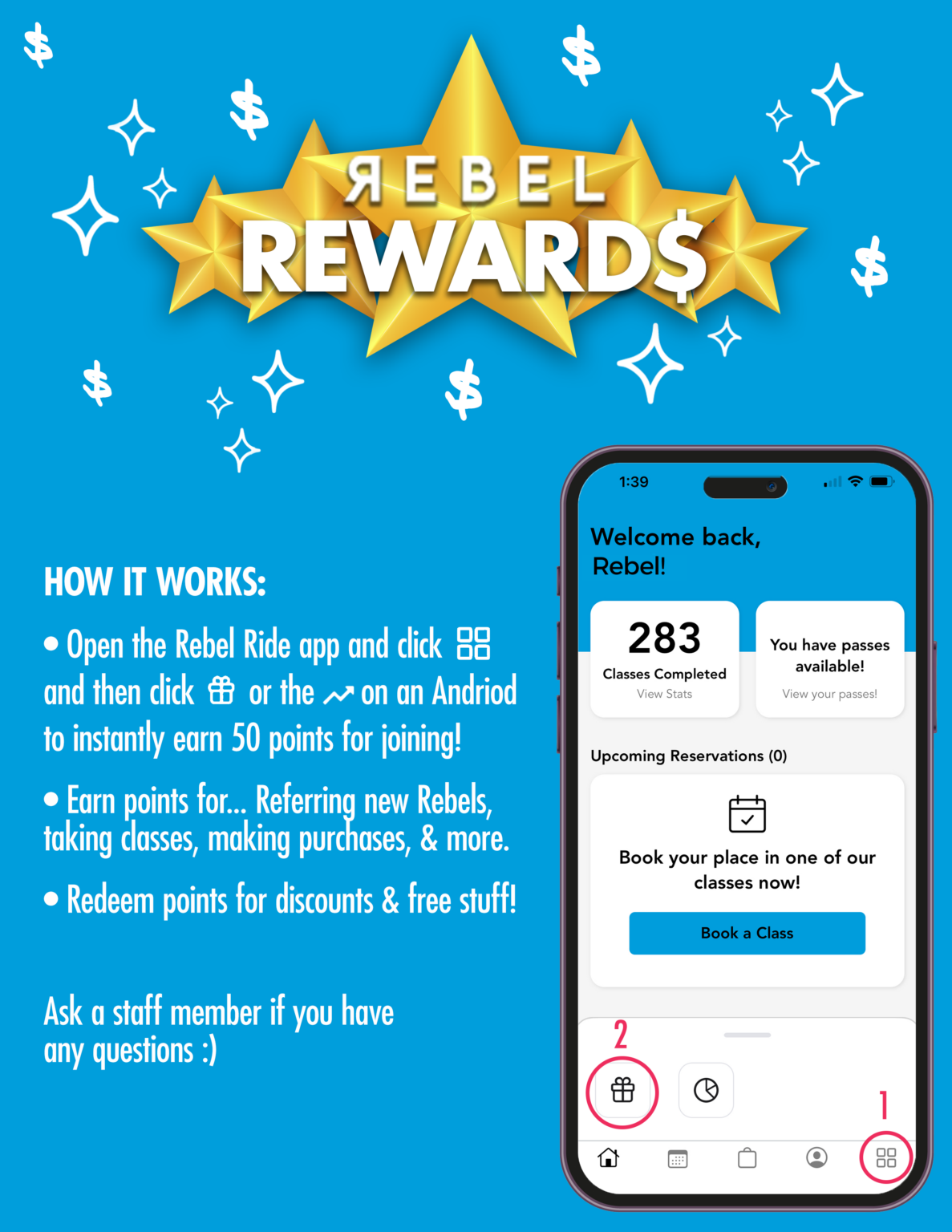 Rebel Rewards = Free Stuff - Rebel Ride